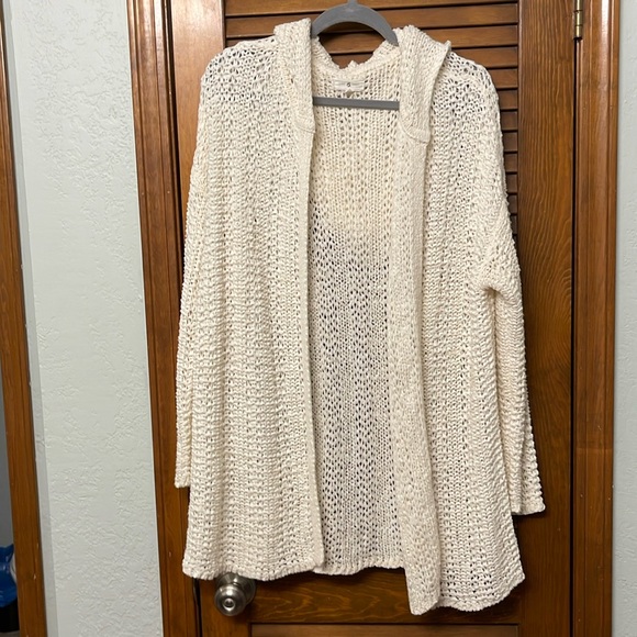 Lou & Grey | Sweaters | Lou Grey Cream Openfront Cardigan | Poshmark